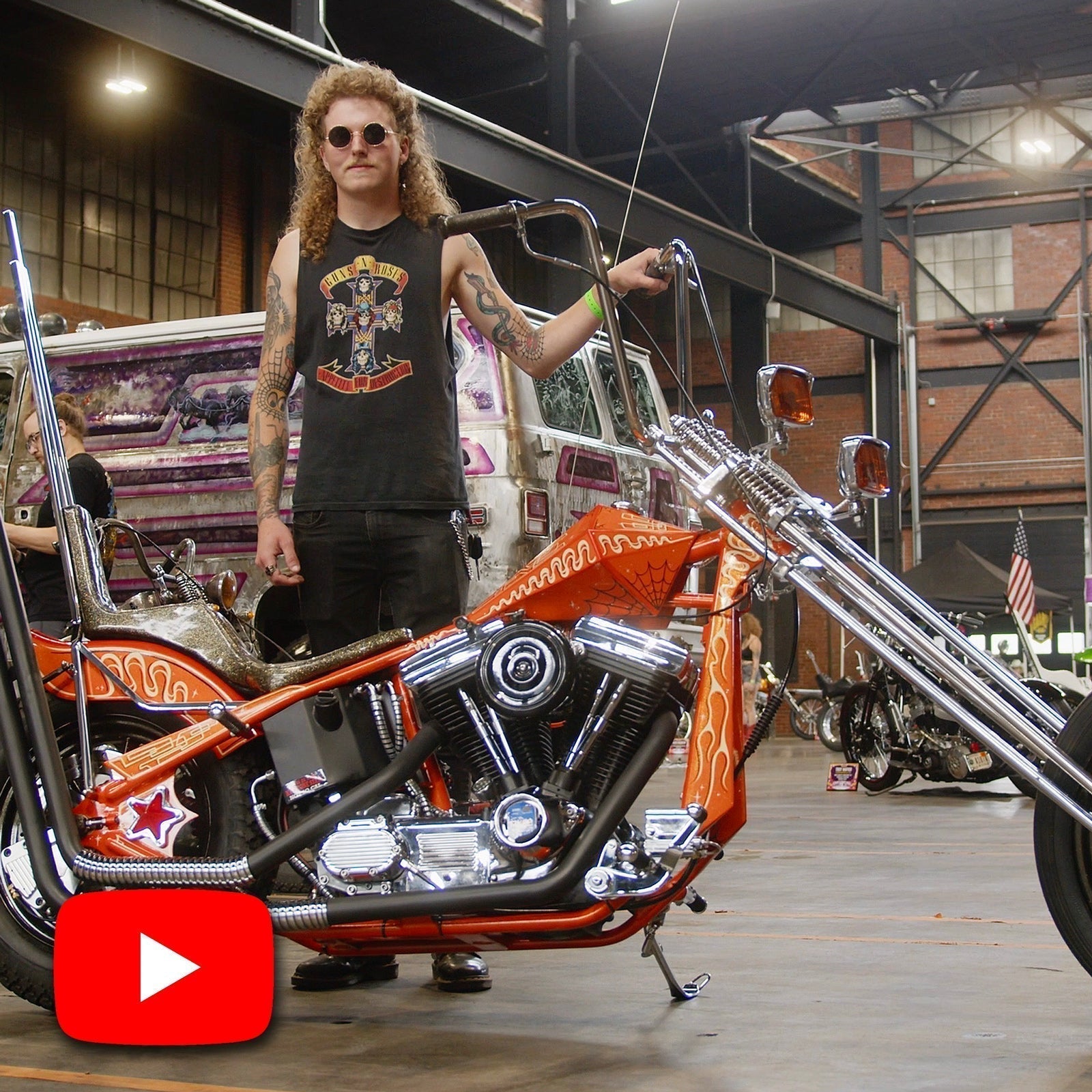 Clay Krick - Harley-Davidson Evo Chopper – Glory Daze