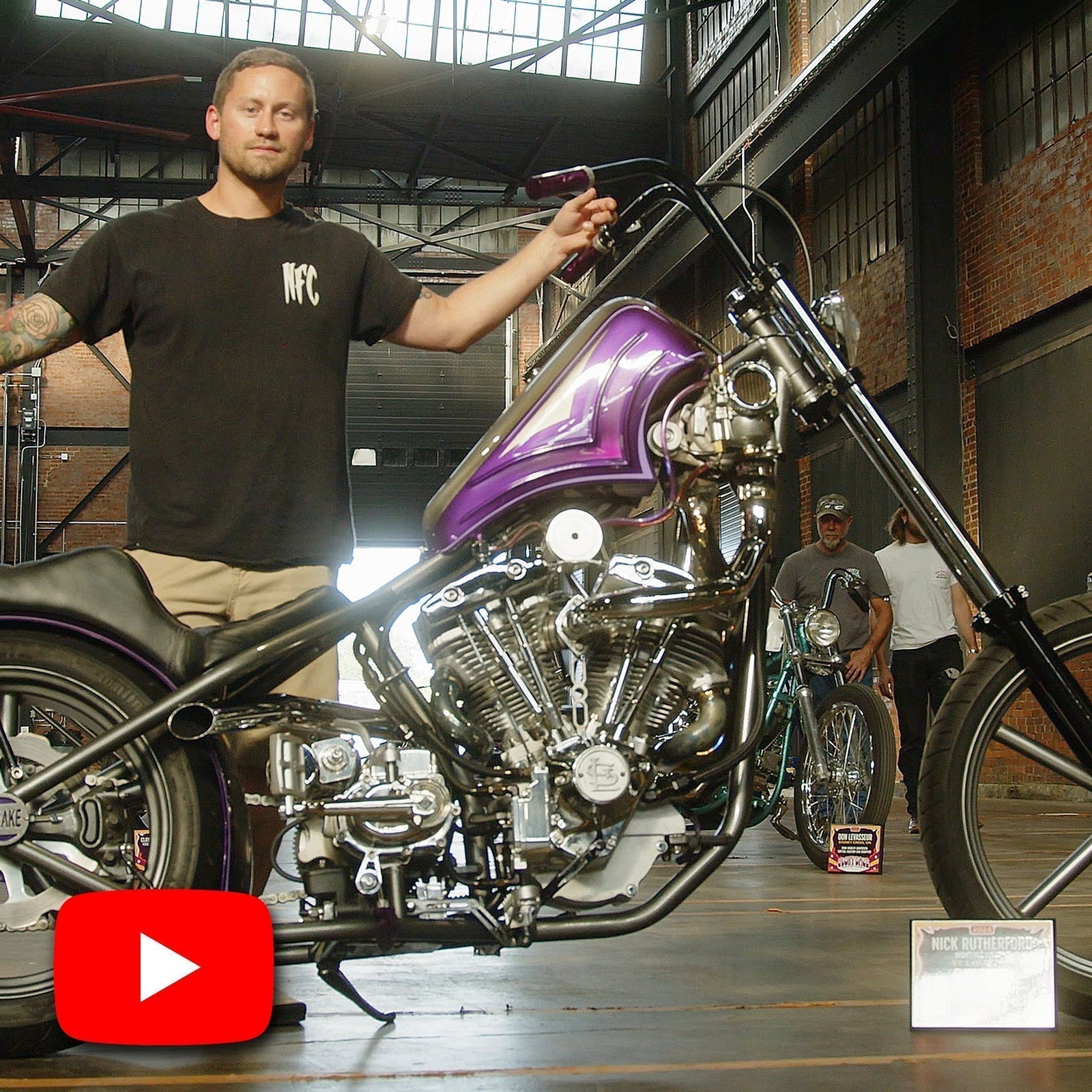 Nick Rutherford - Harley-Davidson Turbo Shovelhead Chopper – Glory Daze